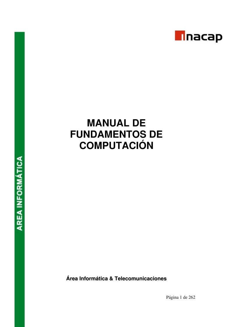 PDF de programación - Manual de Fundamentos de Computación